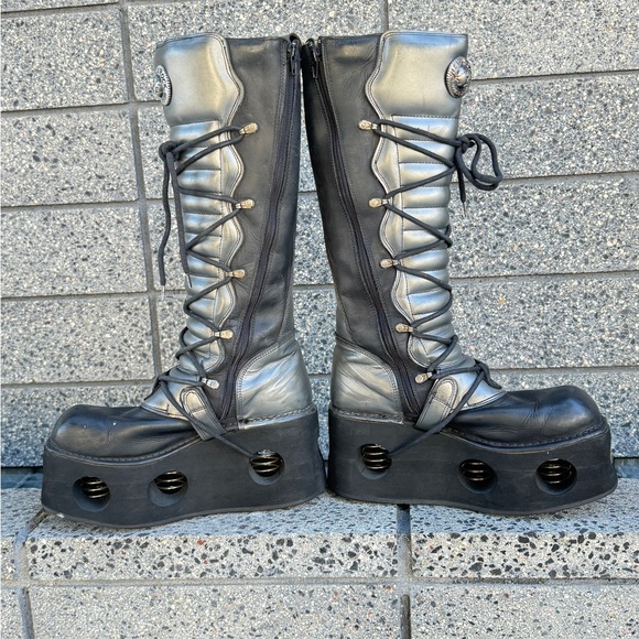 New Rock | Shoes | Vintage New Rock Boots Neptune Spring Sole | Poshmark